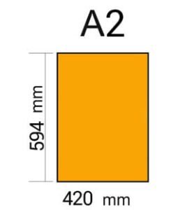 ¿Cuál es la medida del formato DIN A2? - Medidas A2